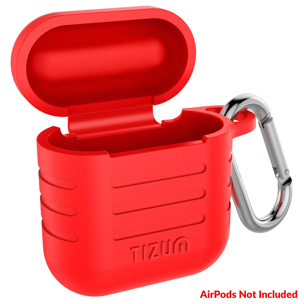 (Open Box) Tizum Apple AirPod Case (Blood Red) – FABGIZMOZ